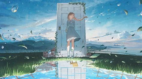 Online Crop HD Wallpaper Suzume Anime Anime Girls Artwork