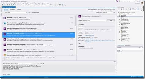 monitor your xamarin forms application with mobile center developer support