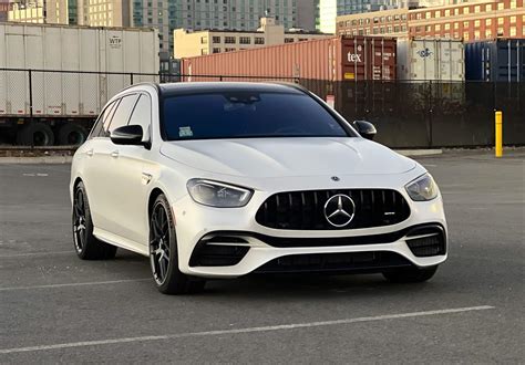 Place Bid 2k Mile 2021 Mercedes Benz E63 AMG S Wagon PCARMARKET
