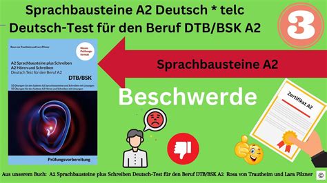 Sprachbausteine A2 Deutsch Test für den Beruf A2 DTB BSK telc mit