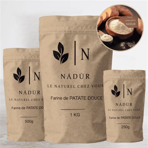 Farine De Patate Douce Nadur Fr