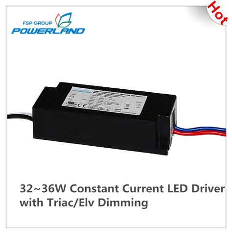 32 36W Constant Current LED Driver With Triac Elv Dimming LED Driver