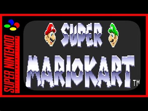 Snes Longplay Super Mario Kart Youtube