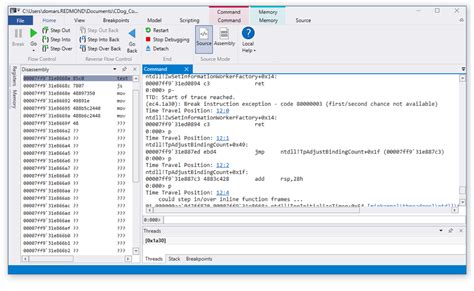 windows debugger preview with time travel debug feature born s tech and windows world