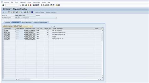 SAP ABAP Creando Un Tipo Tabla Parte 5 YouTube