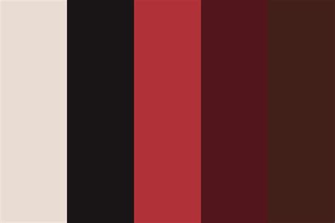 Tipsy On Red Wine Color Palette