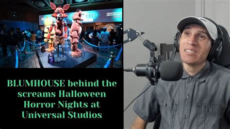 Reacting To Blumhouse Behind The Screams Halloween Horror Nights At