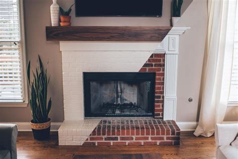 How To Remove A Mantle From A Brick Fireplace Mriya Net