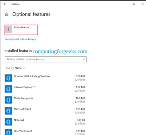 Configure Openssh Server On Windows Server Computingforgeeks