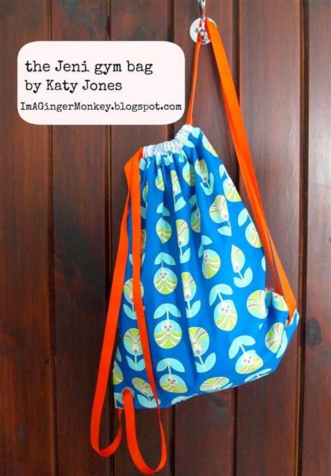 19 DIY Drawstring Backpack Patterns You Can Make