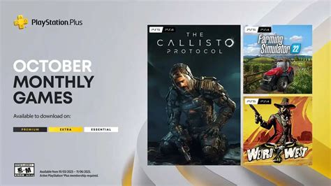 Sony Revela Jogos PS Plus De Outubro De 2023 Veja A Lista