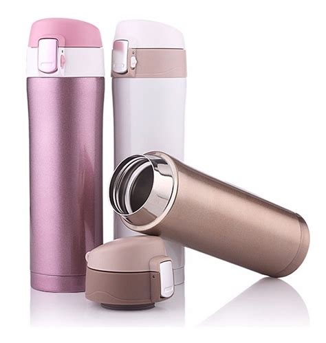 Garrafa Térmica De Inox 500 Ml Tampa Café Chá Suco Água R 55 90