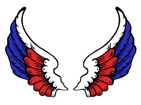 Blue Angel Wings Logo