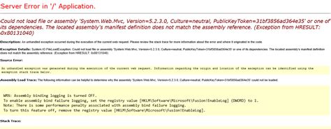 Unable To Open Orchestrator Error Could Not Load File Or Assembly
