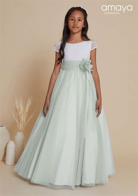 Vestido De Comunion Amaya Modelo Mc