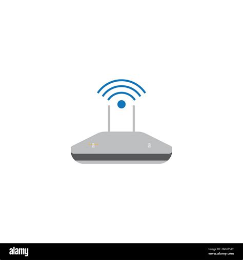 Wi Fi Router Vector Isolated Illustration Icon Design Stock Photo Alamy