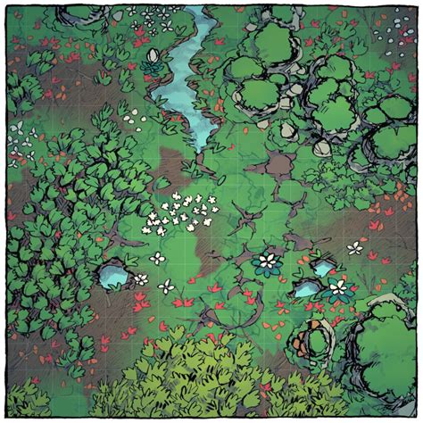 The Forest Floor Map Assets By Minute Tabletop