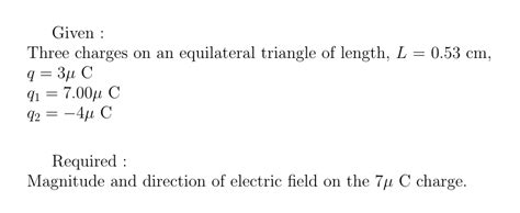 Answered Three Charged Particles Are Located At Bartleby