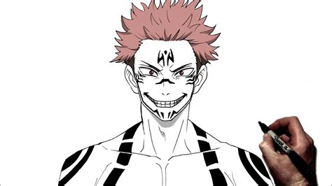 How To Draw Sukuna Full Body