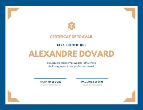 Poésie Commercial Bienaimée certificat de travail gratuit a imprimer