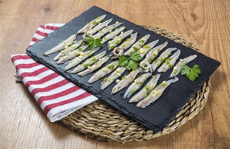 Anchois marinés Recette