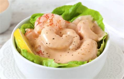 Cocktail de Crevettes Légers Sans Mayonnaise WW Plat et Recette