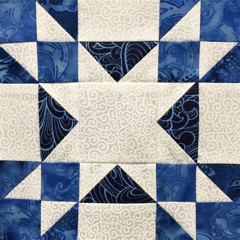 Amish Star Quilt Block Pattern