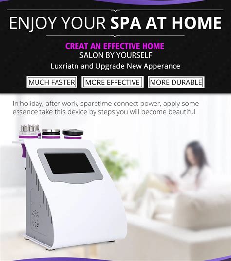 5 In 1 40k Cavitation RF Vacuum Fat Burning Machine