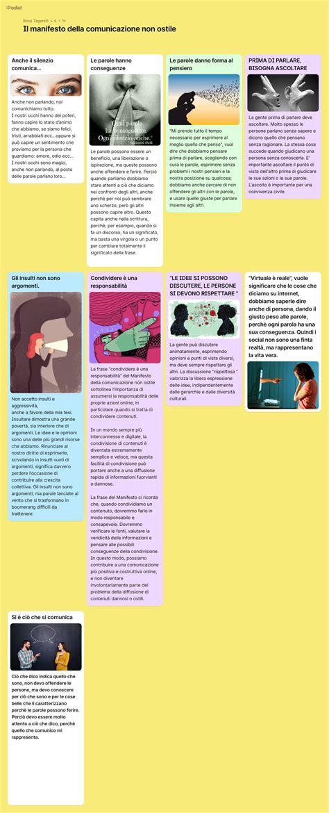 Il Manifesto Della Comunicazione Non Ostile A Parole Nostre