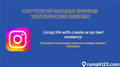 Caption Ig Bahasa Inggris Dan Artinya Singkat Tapi Aesthetic
