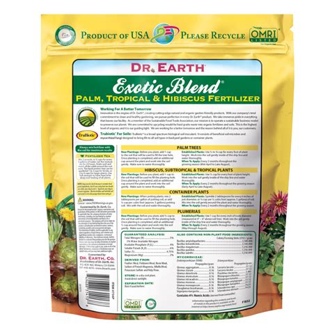 Organic Fertilizers Dr Earth