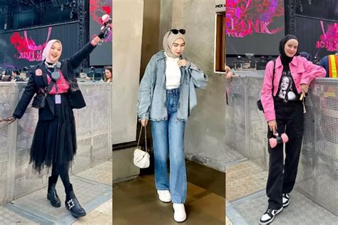 Kece Dan Stylish Intip Rekomendasi Outfit Hijab Saat Nonton Konser