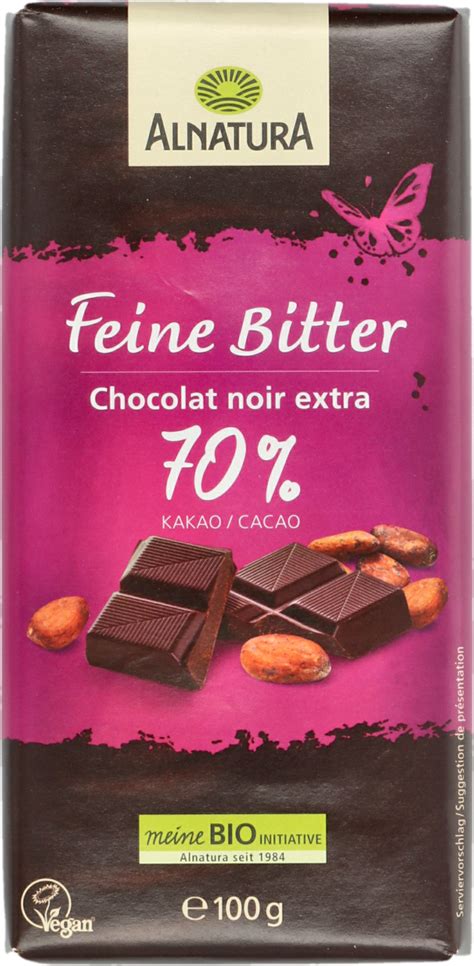 ALNATURA Bio Czekolada Gorzka 70 Kakao 100 G Drogeria Rossmann Pl