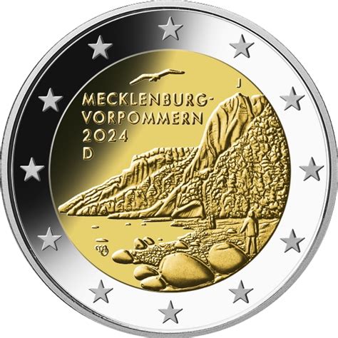 Erste deutsche 2 Euro Gedenkmünze 2024 ausgegeben zwei euro