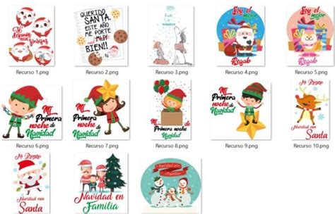 Coleccion Vectores Navidad Plantillas Sublimacion Plantillas Para
