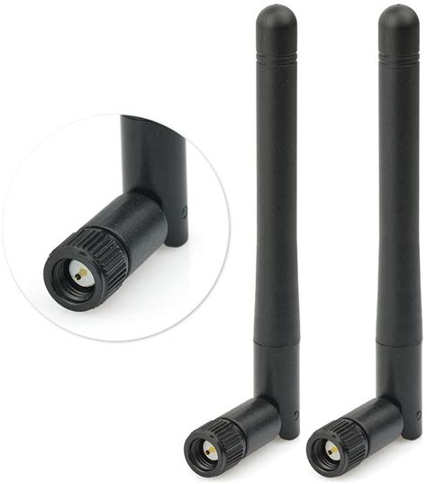 Eightwood External Wifi Antenna 2 4GHz SMA Antenna SMA Male Adapter