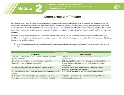 M02S1AI1 PREPA EN LINEA Unidad I Comunicar Y Aprender Para Lograr