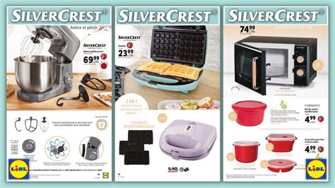 CATALOGUE LIDL ARRIVAGE DE LA SEMAINE CATALOGUE 007 LIDL 29 MARS AU
