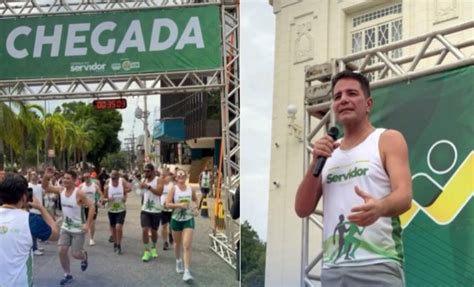 Governador Gladson Cameli Participa Da Corrida Do Dia Do Servidor E
