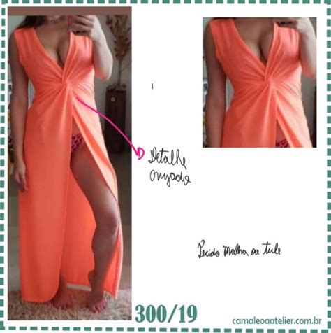 Molde Saida de Praia Nó 300 19 CAMALEOA ATELIER DE COSTURA
