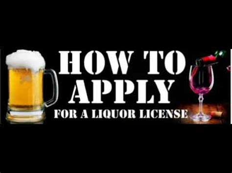 How To Apply For A Liquor License In South Africa Liquorlicense YouTube