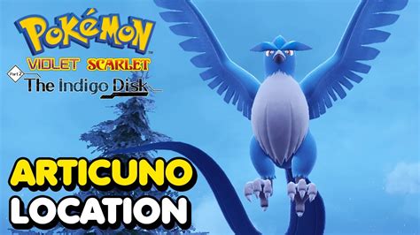 How To Get Articuno In Pokemon Scarlet Violet The Indigo Disk Dlc