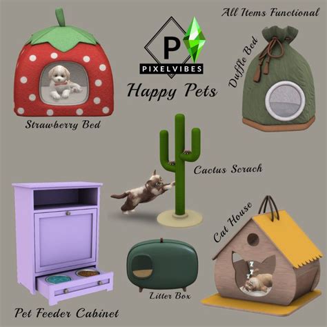 Pixel Vibes Sims Pets Sims 4 Pets Sims