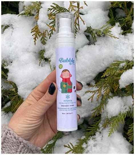 Organiczny krem ochronny na zimę dla dzieci 50 ml 0m BUBBLE CO