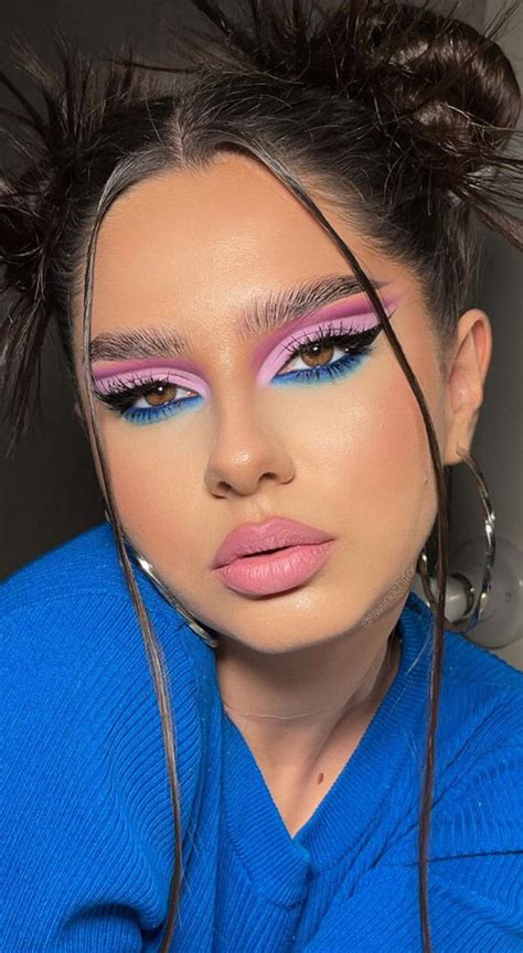 50 Gorgeous Makeup Trends To Try In 2022 Lavender Yellow Makeup I Take