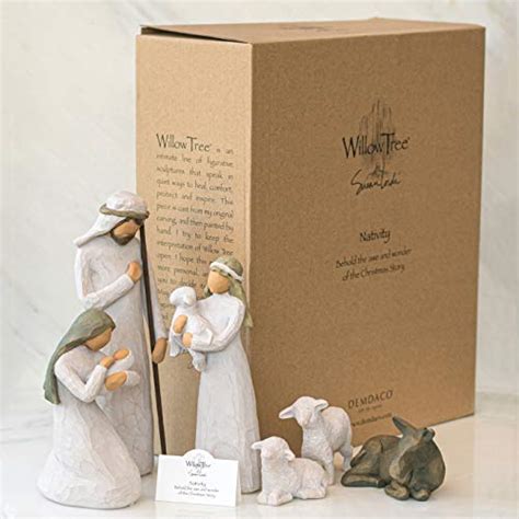 Willow Tree Nativity Sculpted Hand Painted Nativity Figures 6 Piece
