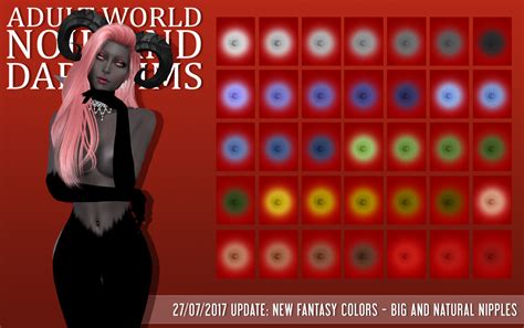 Ts4 Skin Detail Big And Natural Nipples Update 27072017 ~ Noir And Dark Sims Adult World