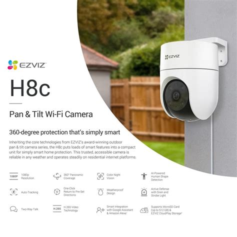 Jual Ezviz H8C 2MP Smart Home Outdoor CCTV Ip Camera Shopee Indonesia