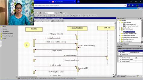 Sequence Diagram For Hospital Management System YouTube