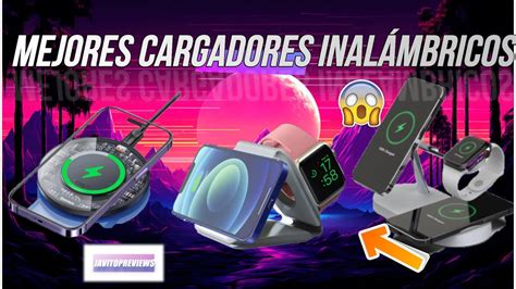 TOP 3 mejores CARGADORES INALÁMBRICOS del 2024 Buenos y Baratos